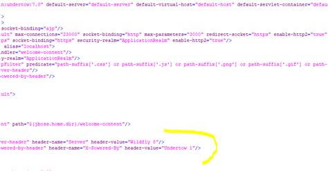 enabling gzip filter in wildfly 14