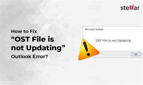 fix outlook ost file is not updating error complete guide