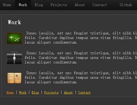 navigation menu highlighting plugin visualnav free jquery plugins