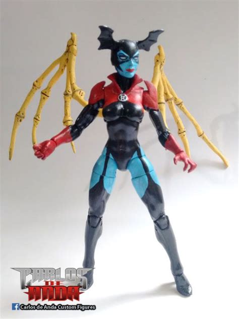 Red Lantern Bleez Dc Universe Custom Action Figure Custom Action