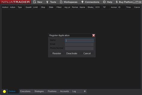 ninjatrader 8 connection setup procedure with nimblent