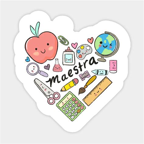 Maestra De Corazón ♥️ By The Mindful Maestra In 2024 Kawaii School