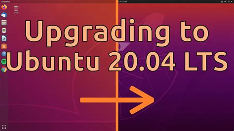 upgrading to ubuntu 20 04 lts benisnous