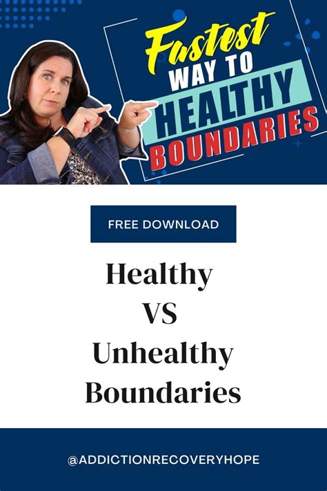 Healthy Vs Unhealthy Boundaries Unhealthy Healthy Boundaries Boundaries