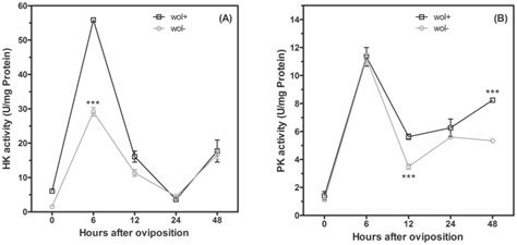 Hexokinase A And Pyruvate Kinase B Specific Activities Were