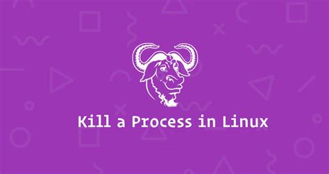 kill command in linux linuxize