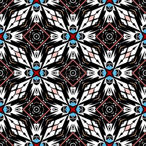 Colorful Tribe Pattern Design Tribe Pattern Design Tribal Ethnic