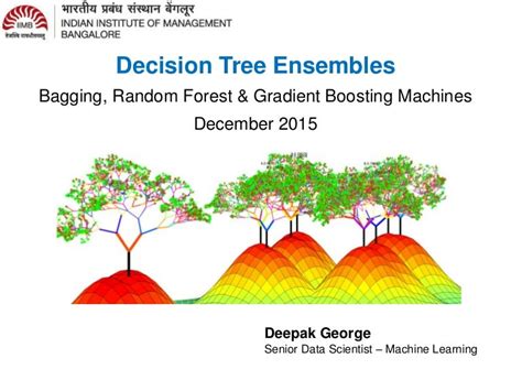 decision tree ensembles bagging random forest and gradient boosting
