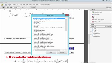 how to make previous page button in pdf document by using adobe acrobat pro youtube