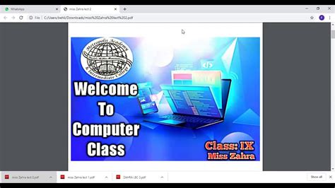 class 9 computer lecture 2 youtube
