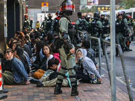Hong Kong University Becomes Center Of Tense Standoff Between Police