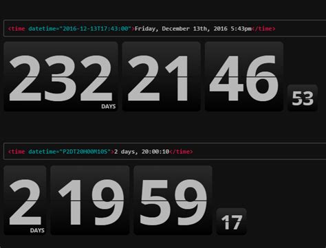 top 5 javascript and jquery countdown plugins our code