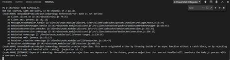 javascript discord bot js not working rep send random stack