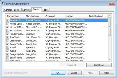 what is msconfig