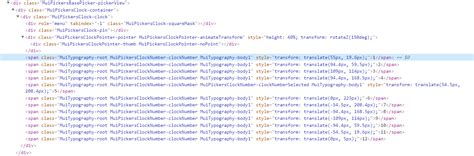 how to automate an analog clock with selenium webdriver