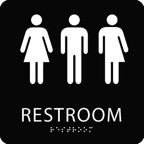 Gender Neutral Ada Restroom Sign Ada Central Signs
