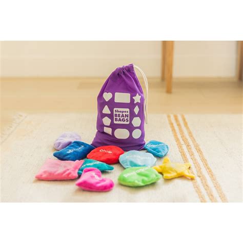 Shapes Bean Bags Tactile Sensory Toy Tfh Usa