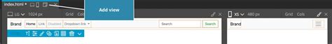 how to create a language dropdown with flags in bootstrap 4 pinegrow