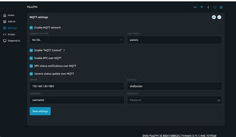 shelly gen plus and pro using mqtt configuration home assistant hot