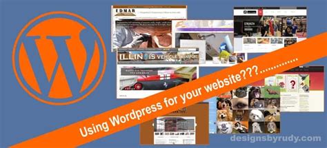benefits of using wordpress for your business website design