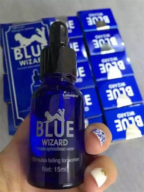 Blue Wizard Female Women Aphrodisiac Sex Drop Liquid For Sex Life