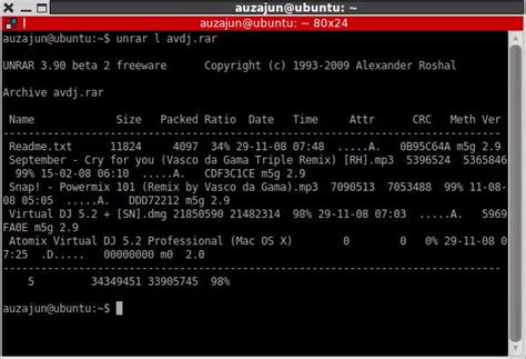 how to open extract rar files in ubuntu linux techsource