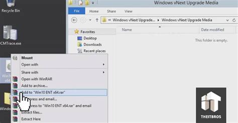 deploy windows 10 in place upgrade using sccm theitbros