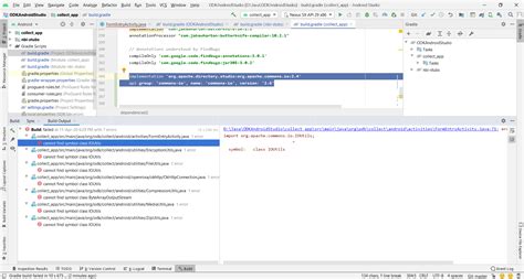 gradle sync failed task wrapper not found in project