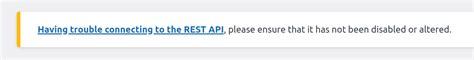 rest api errors