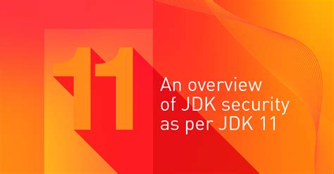 jdk security as per jdk 11