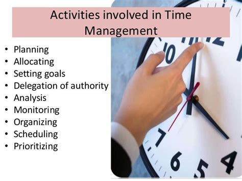 time management