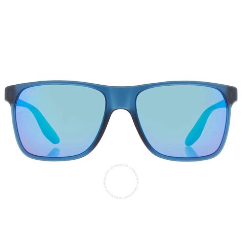 Maui Jim Pailolo Blue Hawaii Rectangular Mens Sunglasses B603 03 59