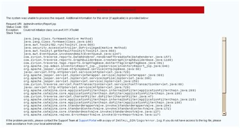 could not initialize class sun awt x11 xtoolkit kaseya