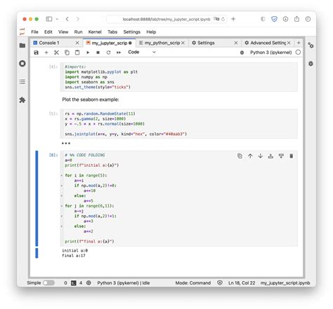 enable code folding in jupyterlab fabrizio musacchio