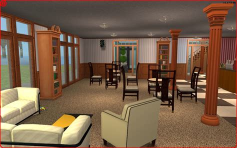 mod the sims sims 3 university java hut for ts2