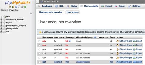 how to get login option for phpmyadmin in xampp stack overflow
