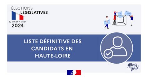 Liste Définitive Des Candidats En Haute Loire Juin 2024 Actualités