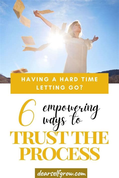 What You Can Do Let It Be Success Habits Dear Self Learning To Let