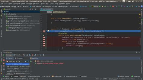 android firebase no such instance field