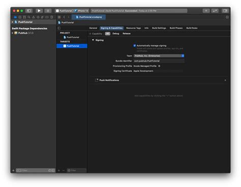 ios mobile push notifications pubnub docs