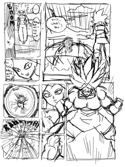 Heres A Few Pages Of A Comic I Was Working On Pre Tumbex