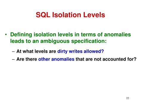 ppt isolation in relational databases powerpoint presentation free