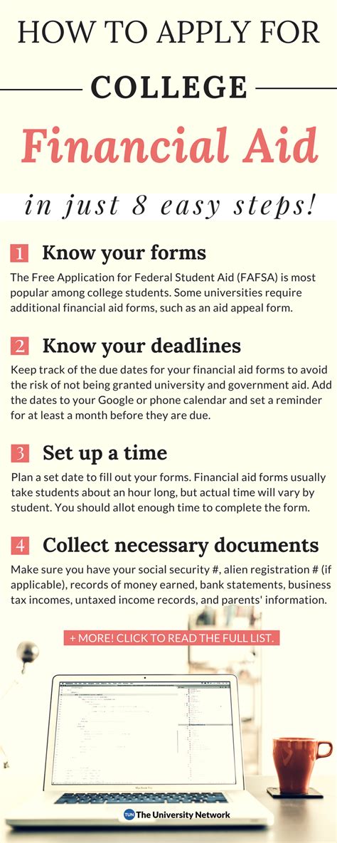 How To Apply For College Financial Aid In Just 8 Easy Steps Apply
