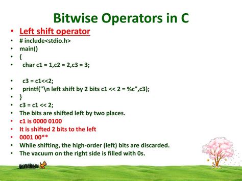ppt bitwise operators in c powerpoint presentation free download