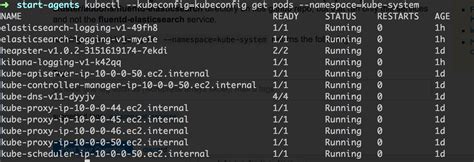 amazon web services config cluster level logging using