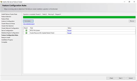 clustering sql server 2019 step by step