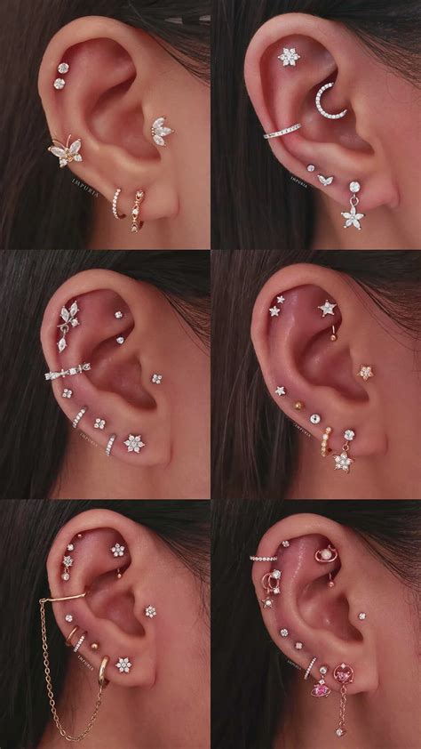 Pretty Ear Piercings Ideas