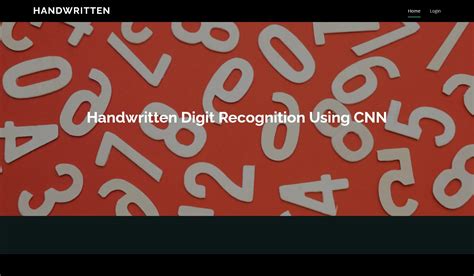 handwritten digit recognition using cnn jp infotech