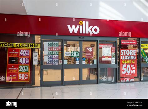 Brentwood Essex Uk 16th Sep 2023 Wilko Store In Brentwood Essex