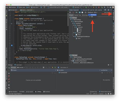 a look at flutter from a native developer orangeloops